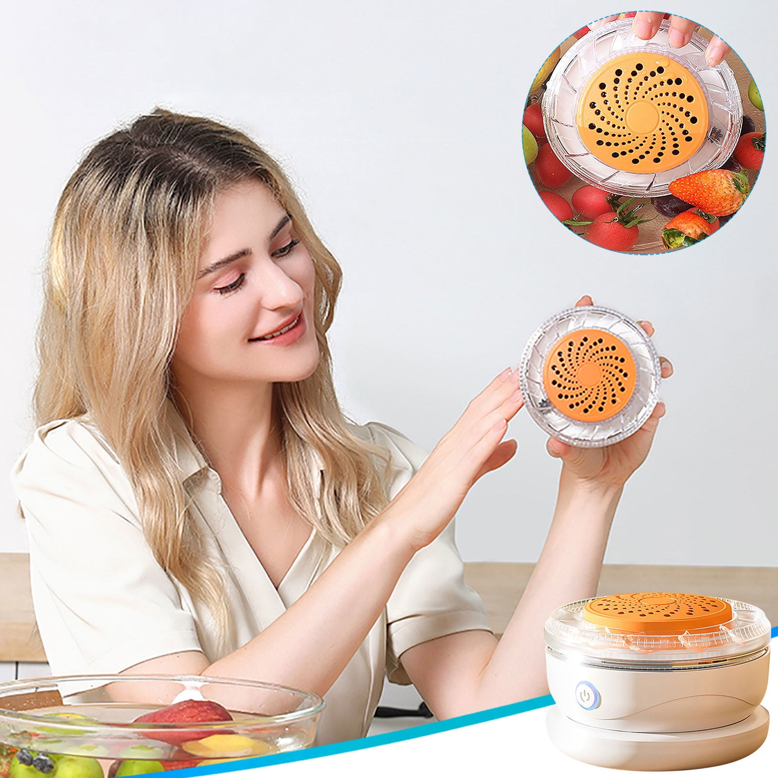 Fruit and Vegetable Cleaning Machine Household Food Cleaning Purifier ...