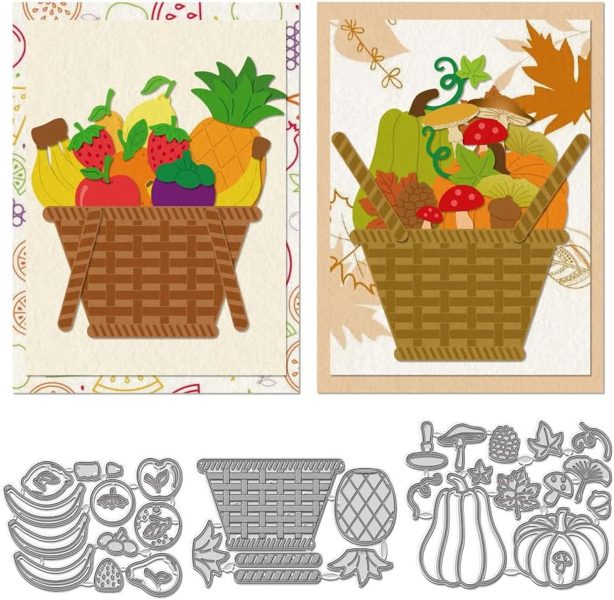 Fruit Vegetable Cutting Die Cuts Metal Fruit and Vegetable Basket ...