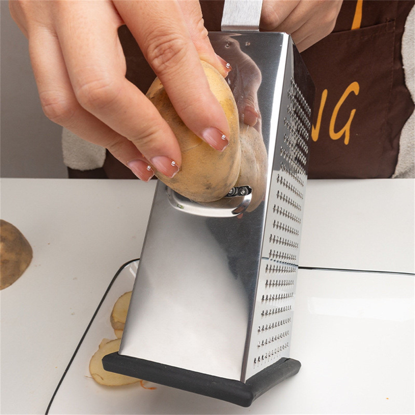 Fruit And Vegetable Shredder, Multi-Function Stainless Steel Scraper ...