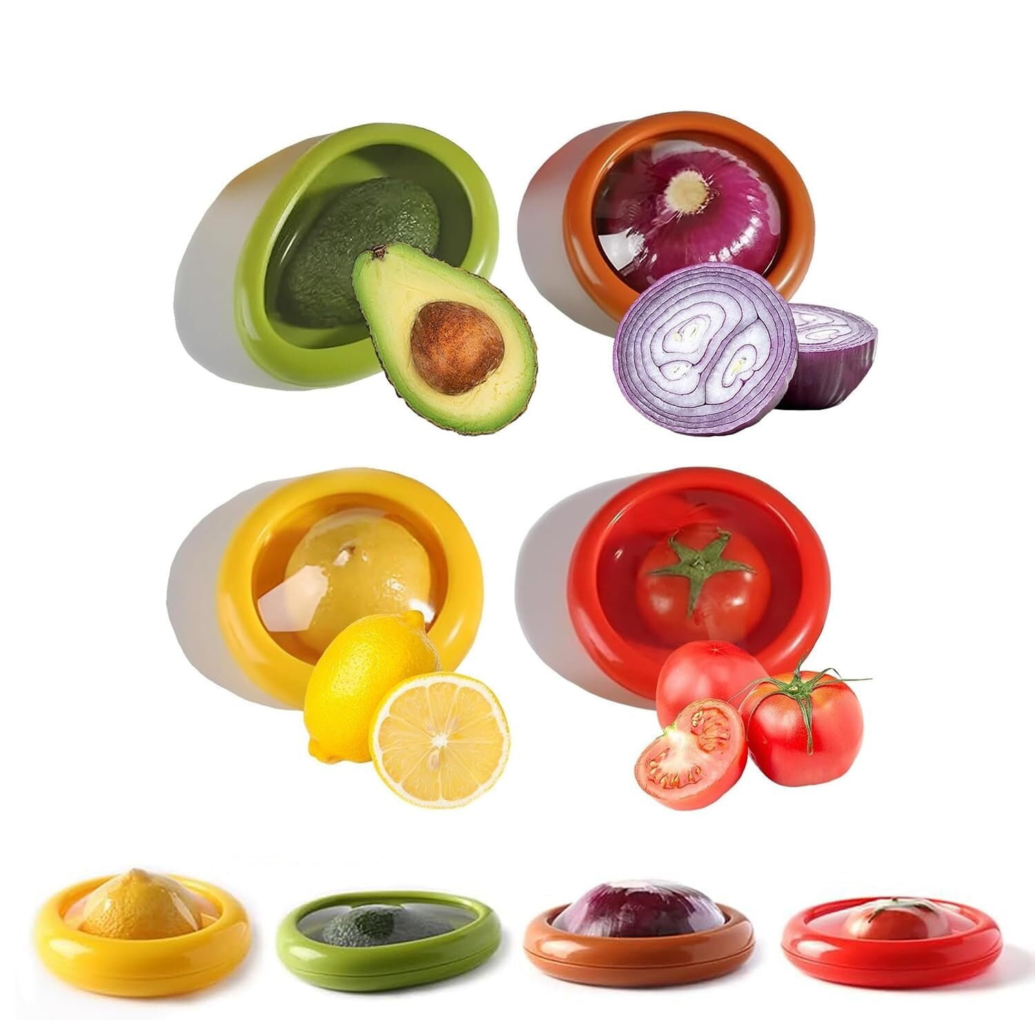 Fruit and Vegetable Storage Containers for The RefrigeratorReusable ...