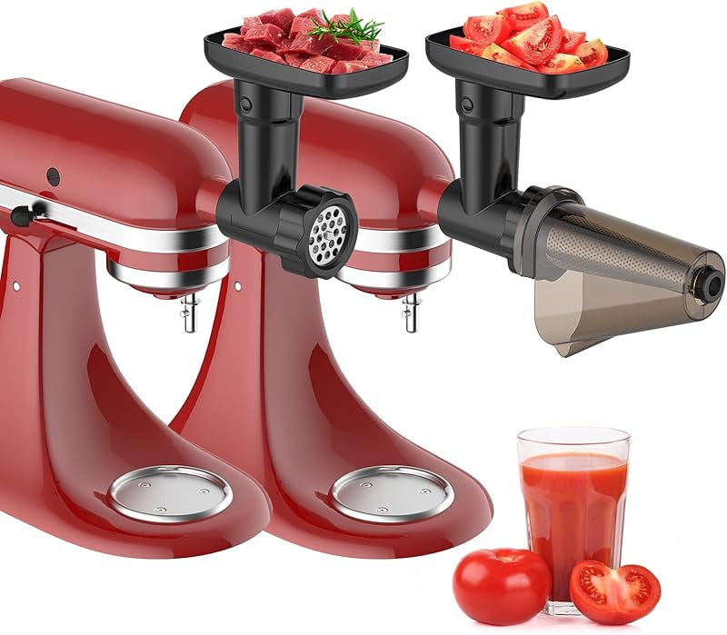 Fruit & Vegetable Strainer Attachment Set for Kitchenaid Stand Mixer ...