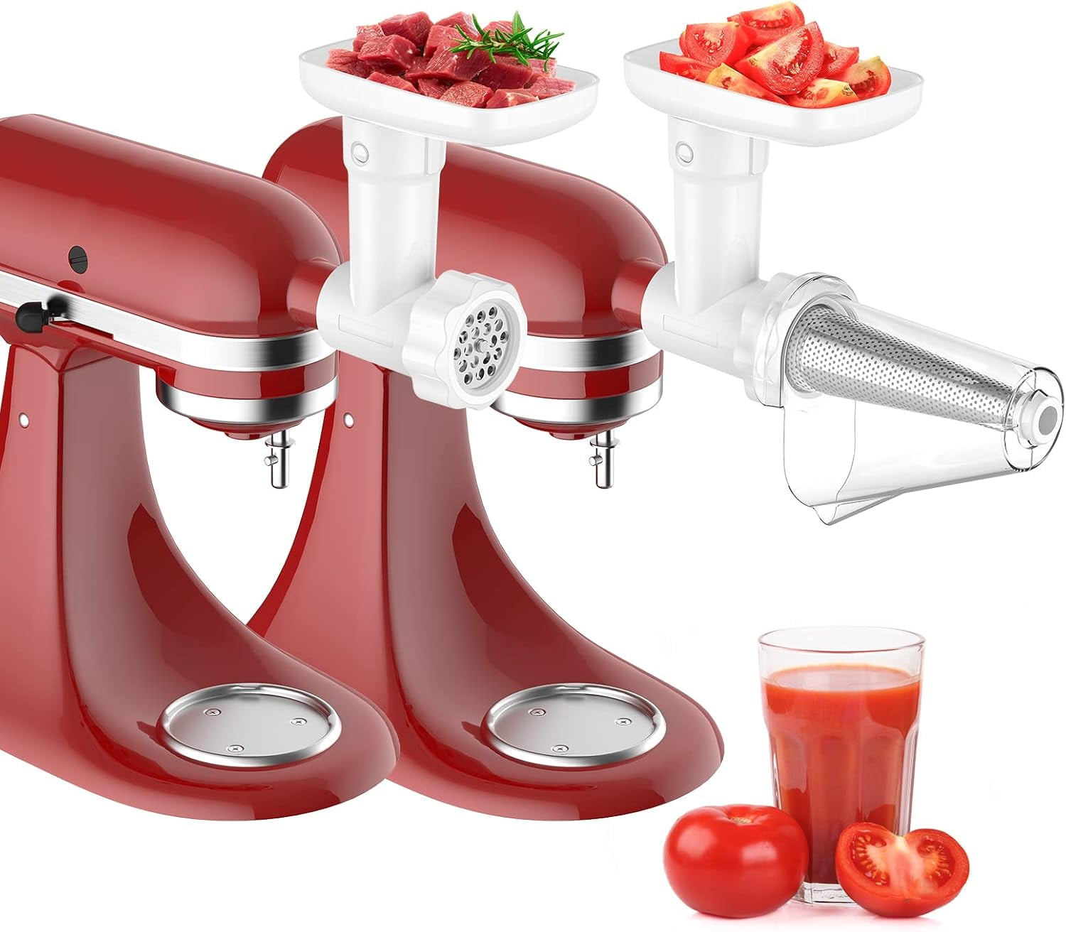 Fruit & Vegetable Strainer Attachment Set for Kitchenaid Stand Mixer ...