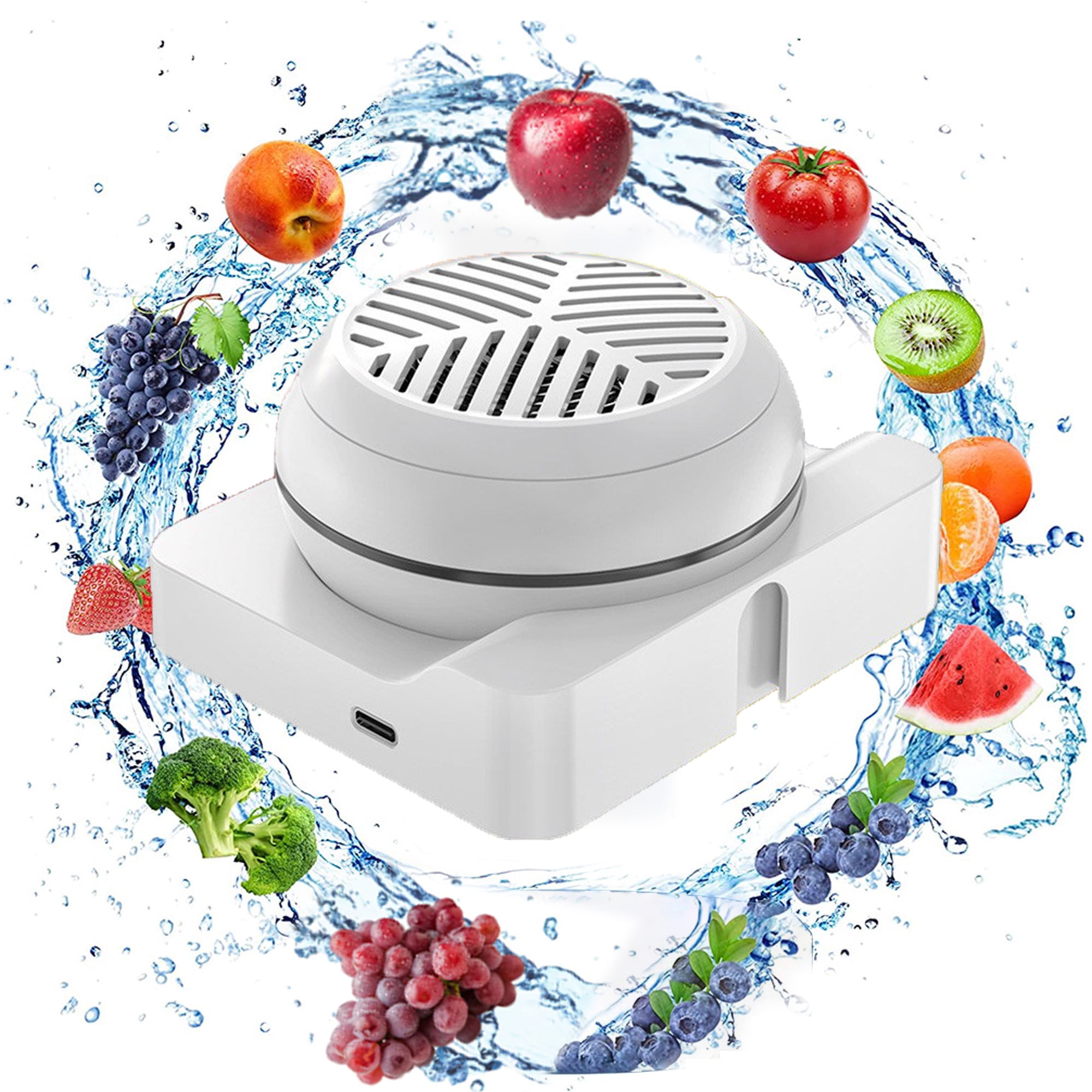 Fruit and Vegetable Wash Machine,Waterproof Food Washing Machine ...