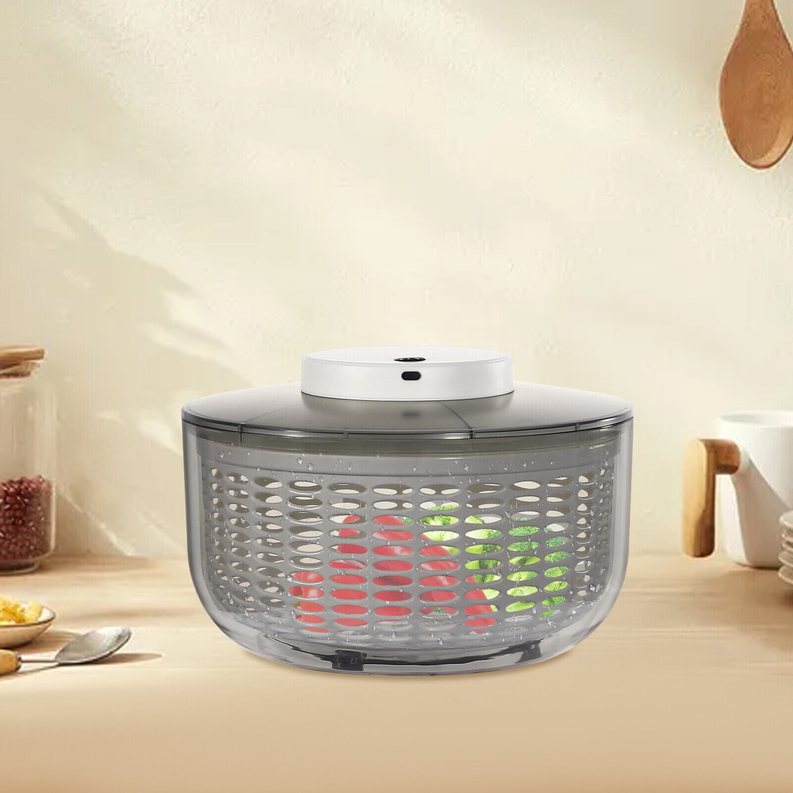 Fruit Vegetable Washer Dryer, Vegetable Dehydrator Electric Vegetable ...