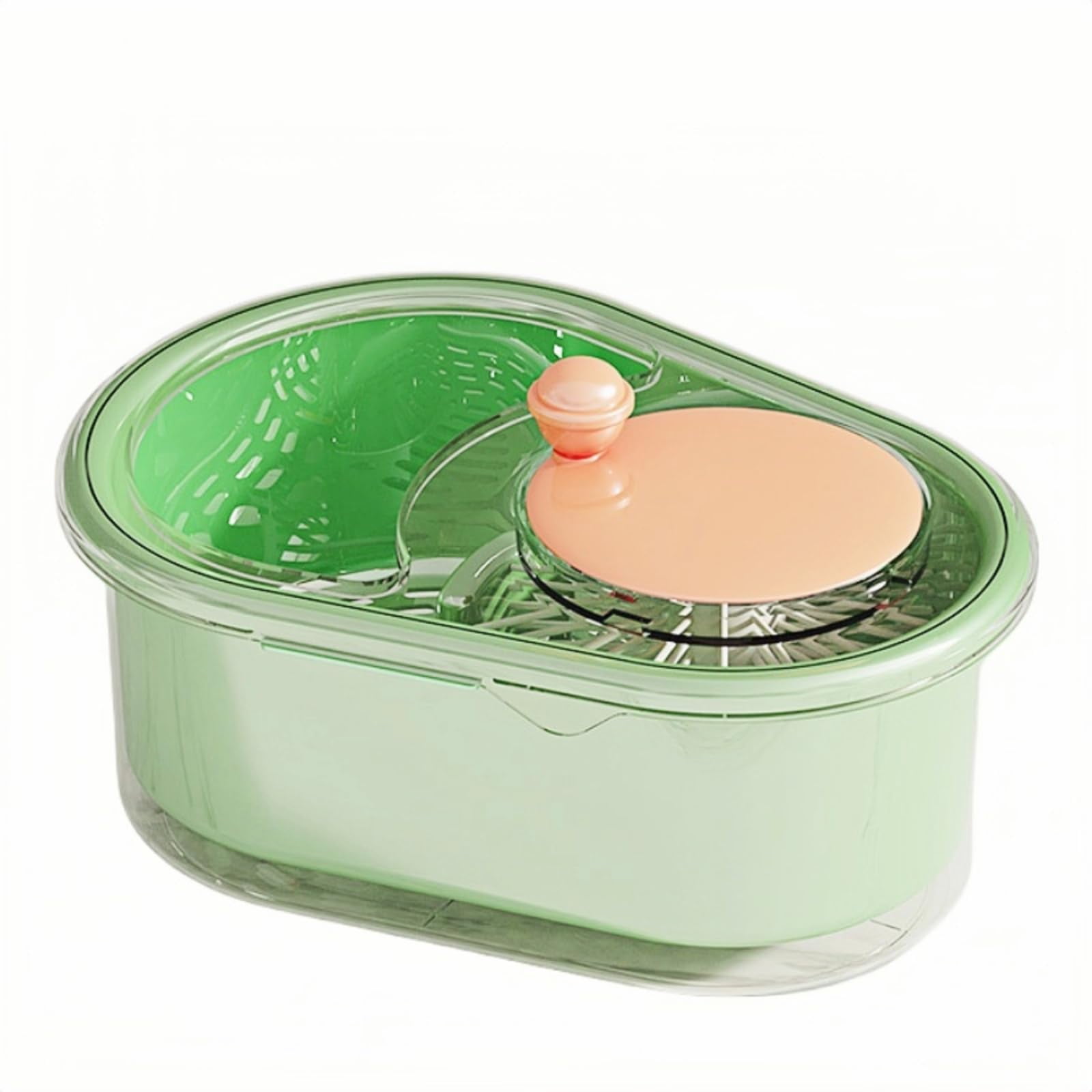 2025 New Fruit & Vegetable Washer Spinner Bowl | 720° Vortex Cleaning ...