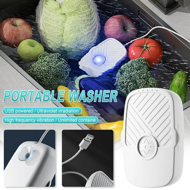 AquaPure Vegetable Cleaner: Waterproof Fruit and Vegetable Washer and ...