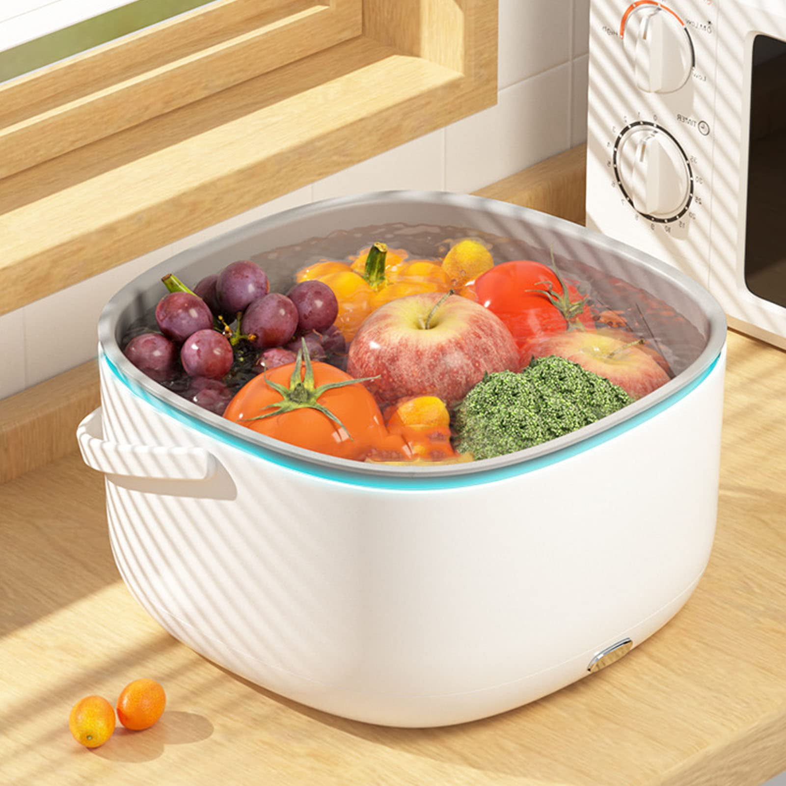 Fruit and Vegetable Washing Machine, Ultrasonic Fruit and Vegetable ...