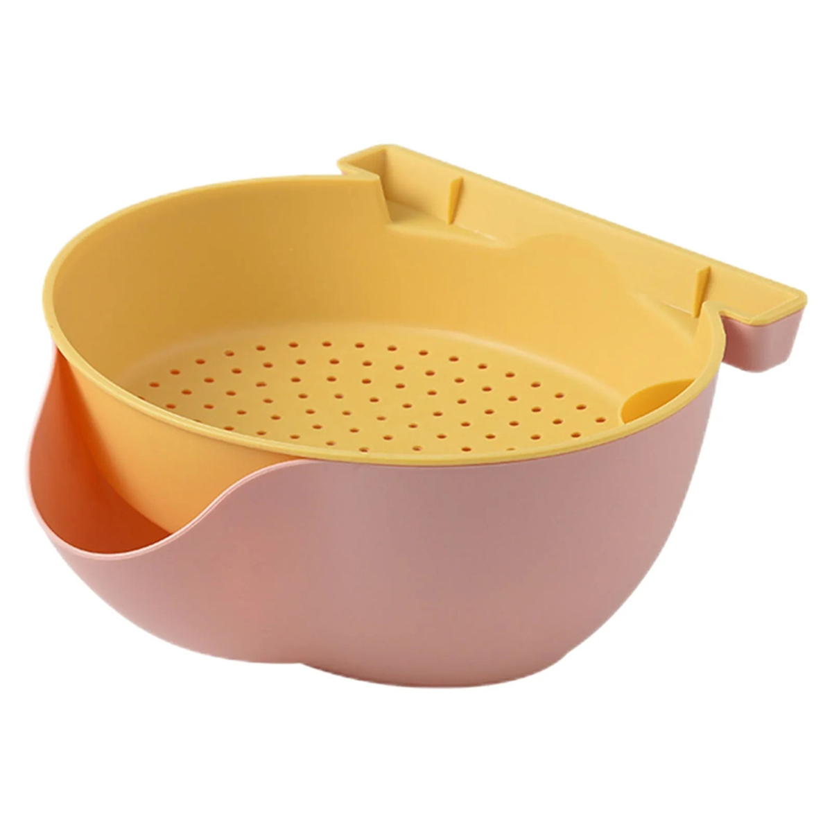 Fruit Vegetable Washing Sink Strainer Basket Ergonomic Strainer Basket ...