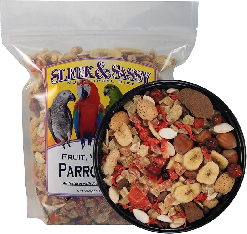 Fruit, Veggie, Nut Parrot Treat Perfect for Large Conures, African ...
