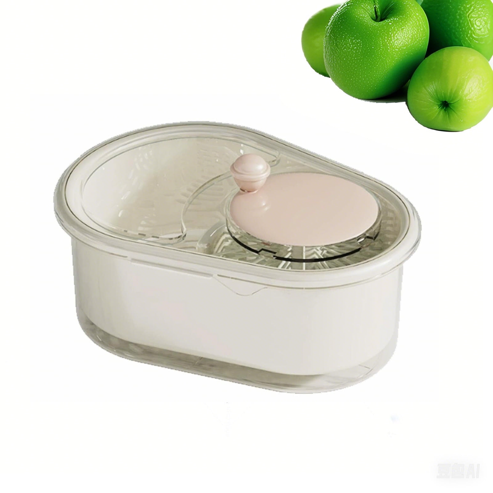 Fruit Washer Dryer Spinner, Large Fruit Washer Spinner with Brush ...