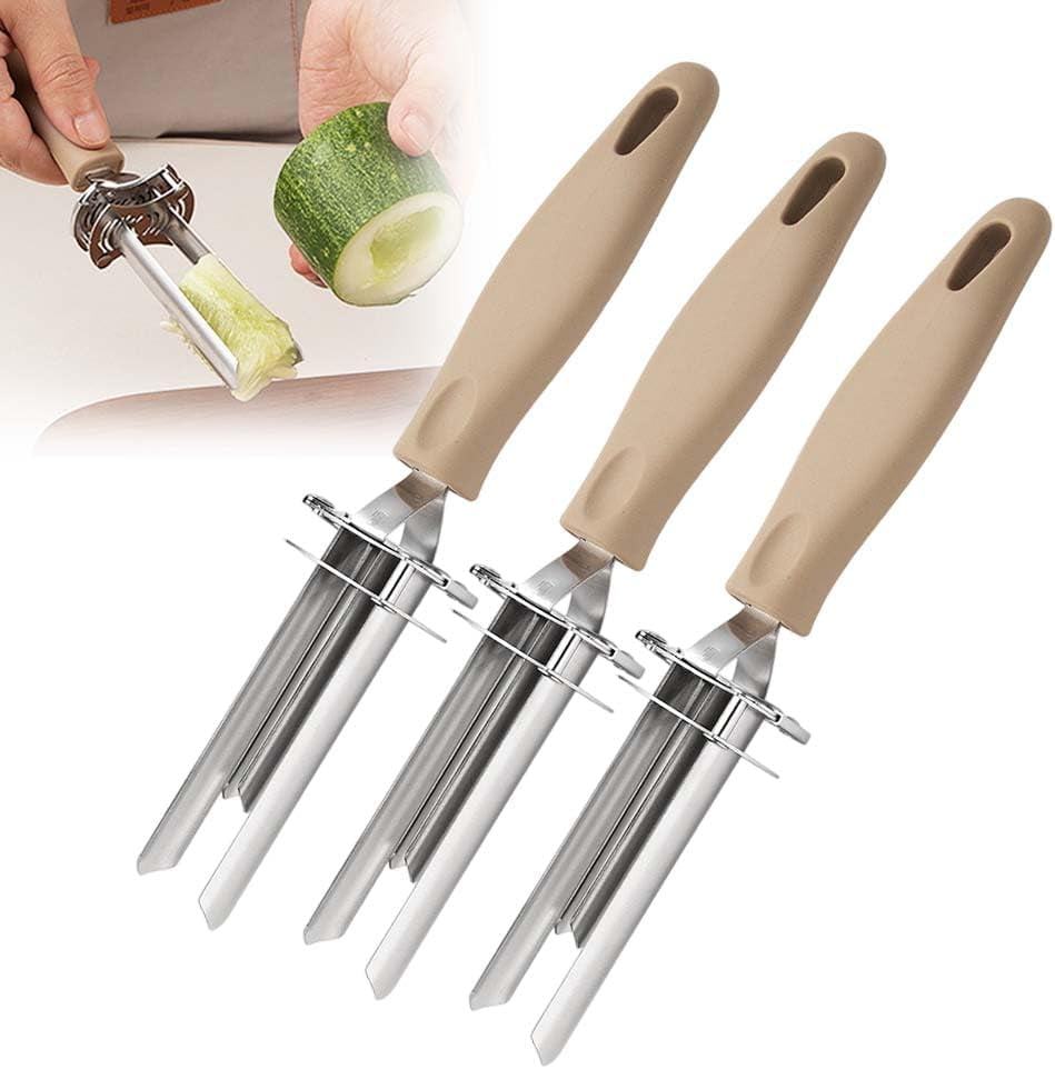 Fruit and Vegetable Corer Pepper Seed Apple Remover Bell Pepper,2025 Upgraded Stainless Steel ...