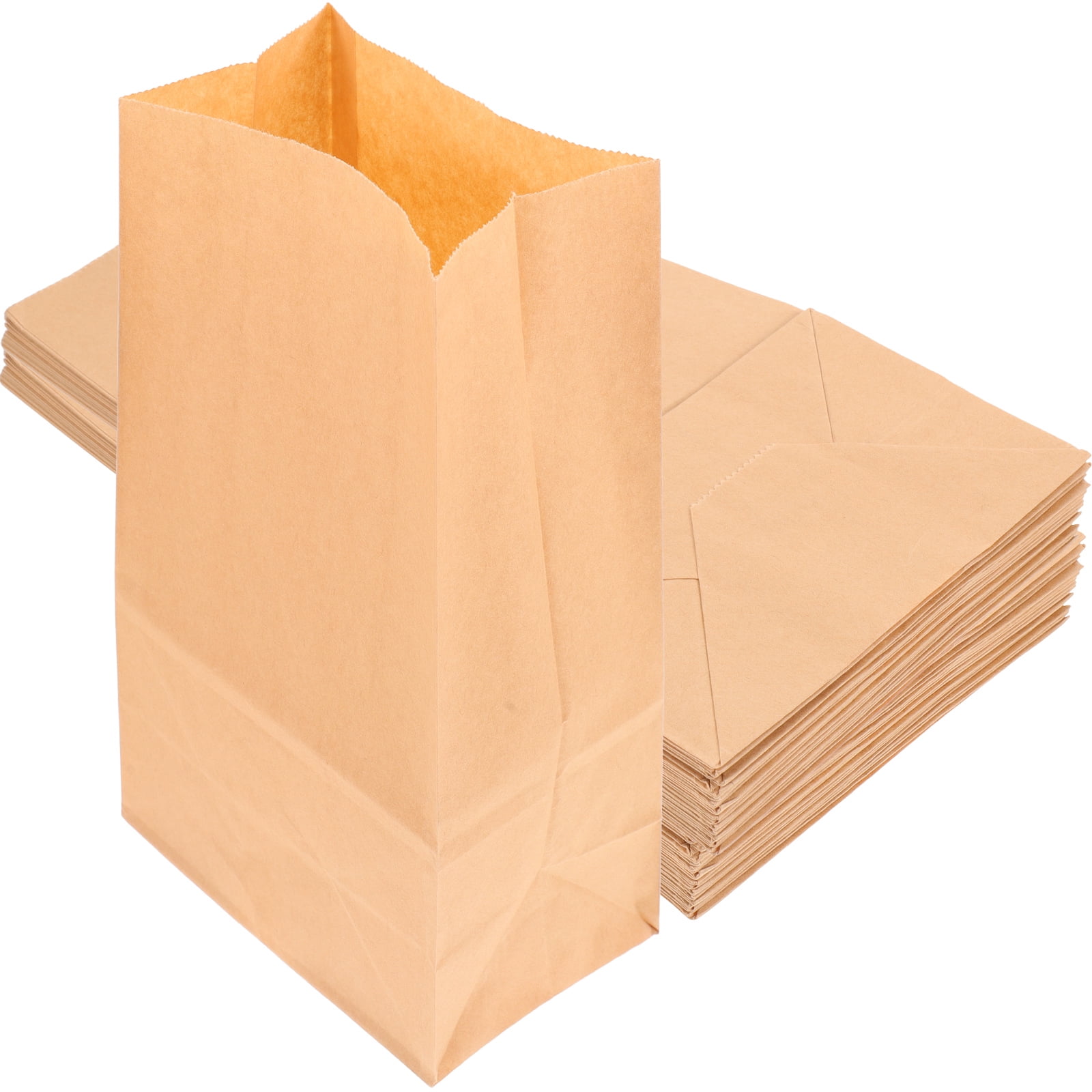 Fruit and Vegetable Kraft Paper Bag Sundries Storage Bags 20 Pcs ...