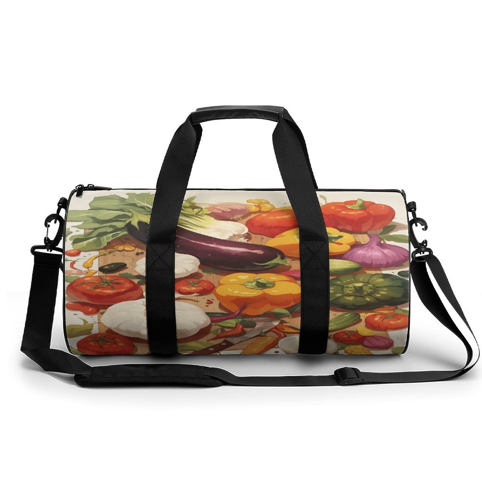 Fruit and Veggies Gym Bag Sports Bag Gym Accessories Male Female ...