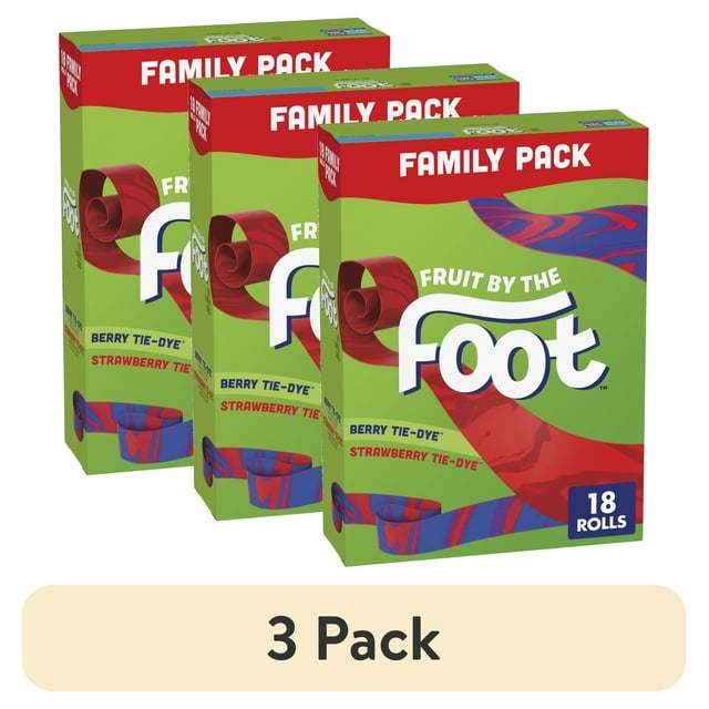 Fruit By The Foot Fruit Flavored Snacks, Variety Pack, 18 Rolls, 13.5 ...