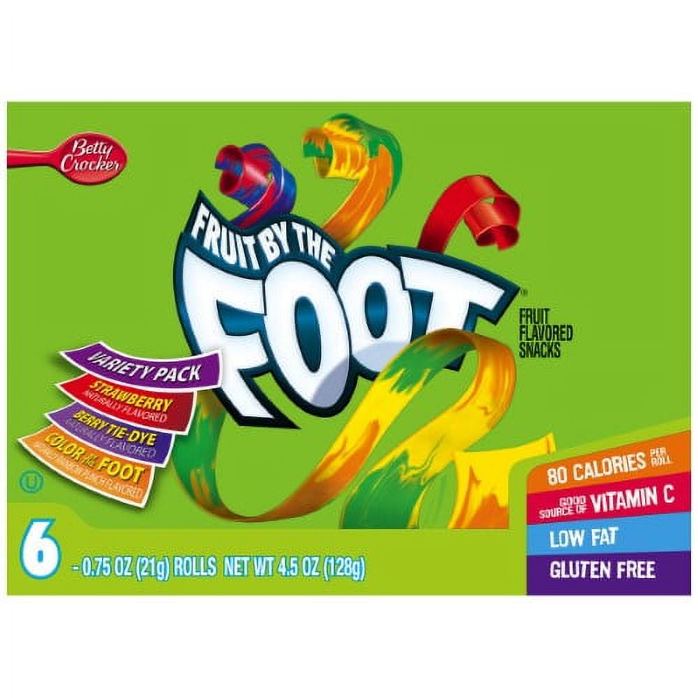 Fruit by the Foot, Real Fruit Multi Snacks Variety Pack (Pack of 2 ...