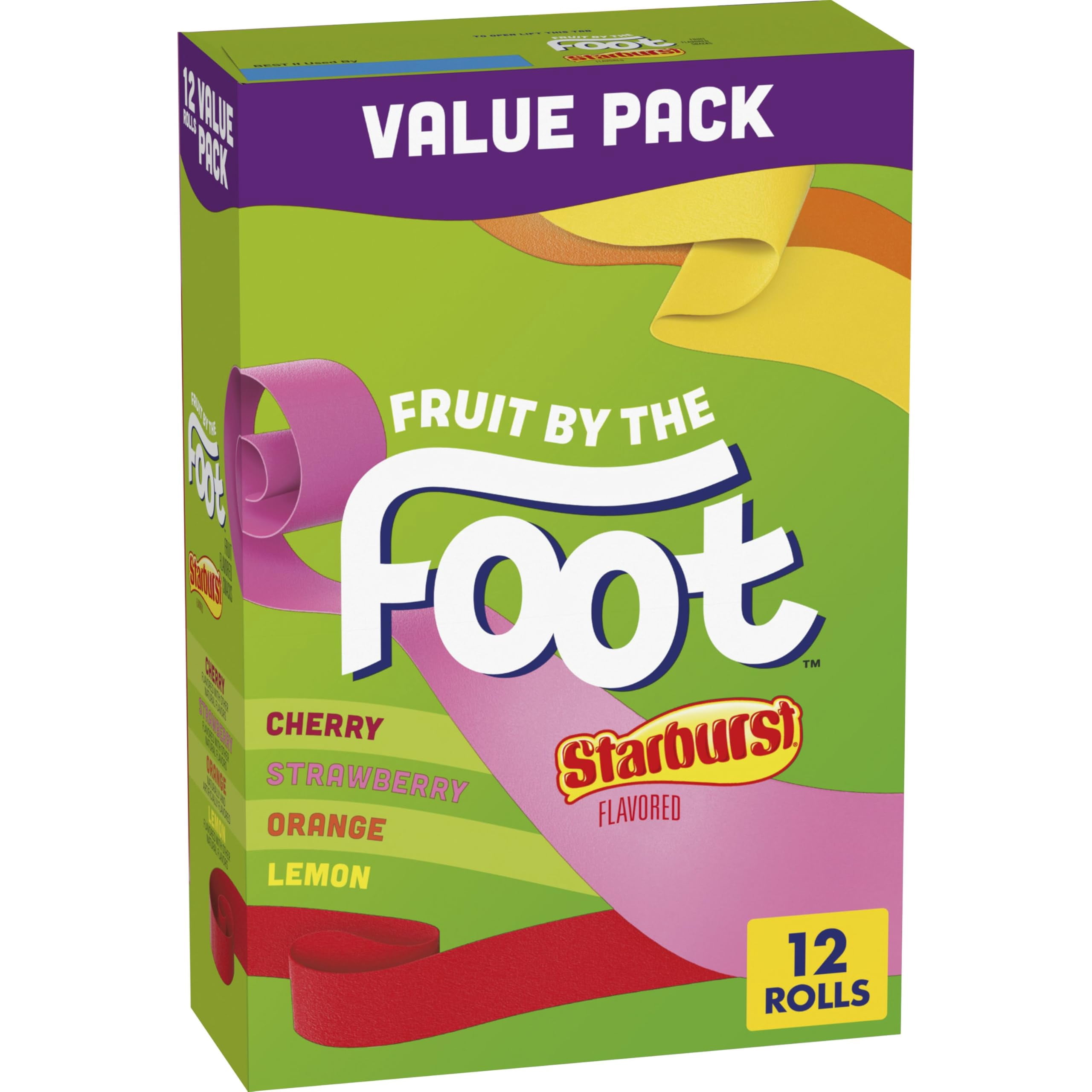 Fruit by theITSC Foot Fruit Flavored Snacks, Starburst, Variety Pack ...