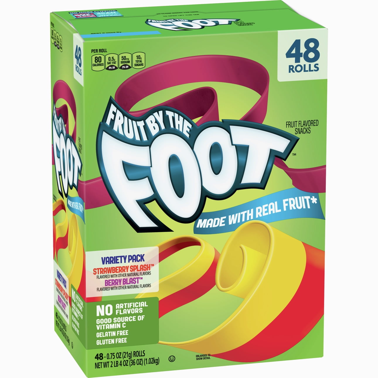 Fruit by the Foot(tm) Strawberry Splash(tm)/Berry Blast(tm) Fruit ...
