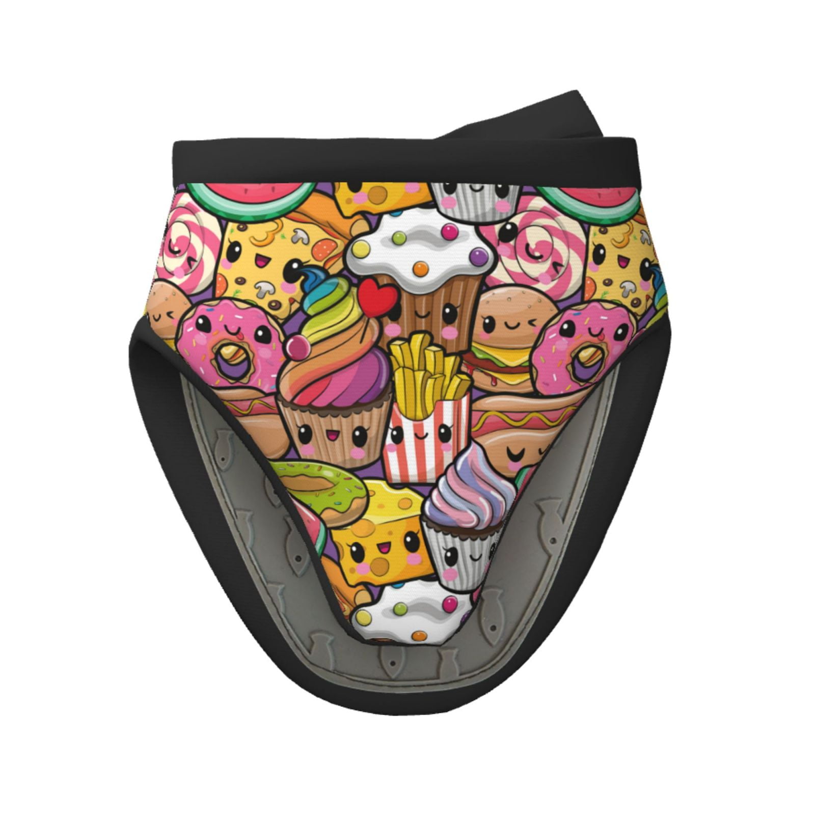 Fruit-flavored ice-cream Oven Mitts Heat Resistant with Hanging Loop ...