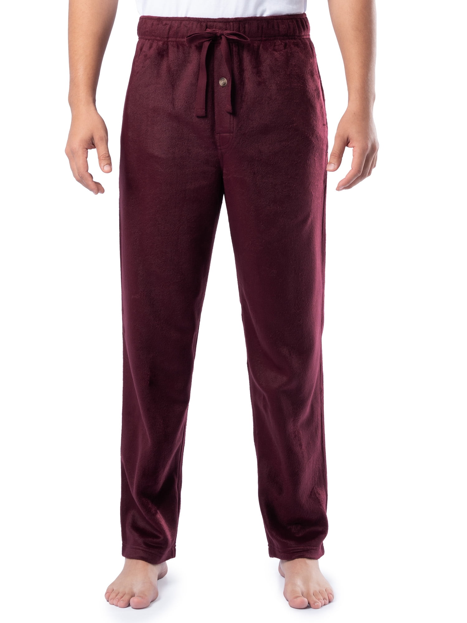 Fruit of the Loom Men's Microsueded Solid Fleece Sleep Pant, Sizes S-XL ...