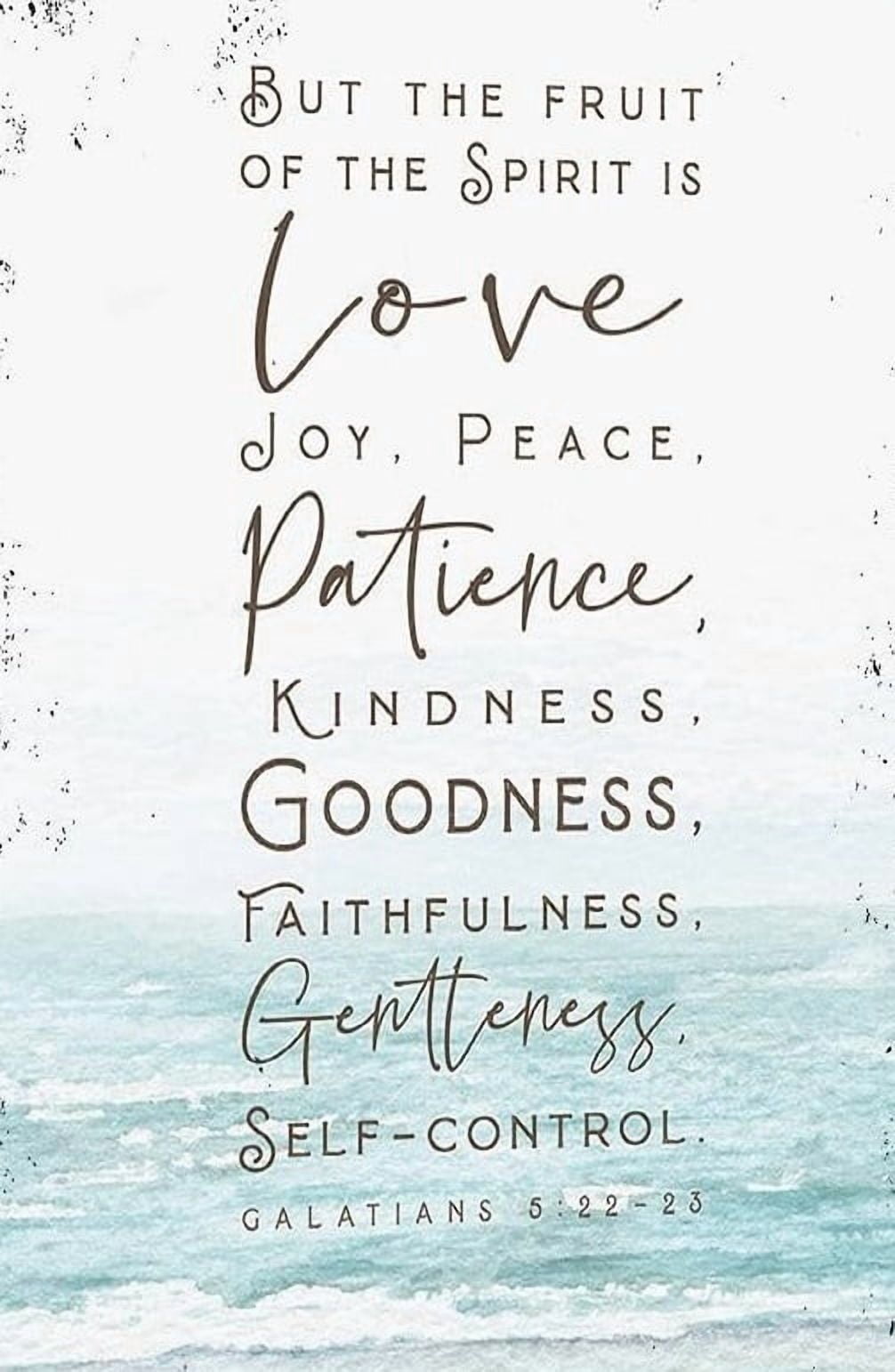 Fruit of The Spirit Wall Art Galatians 5 22 Bible Verse Wall Art Print ...