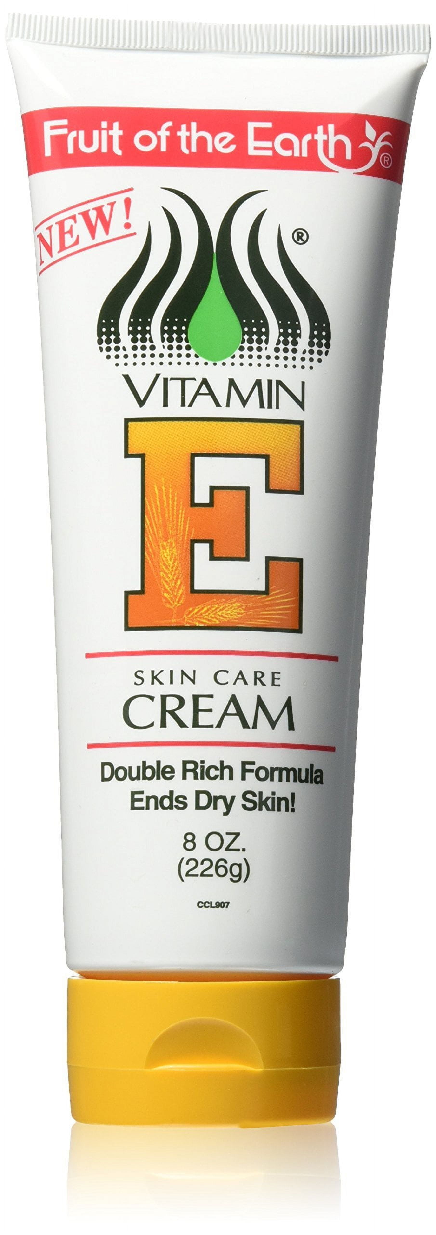Fruit of the Earth SBF3 Vitamin-E Cream Tube, 8 Ounce - Walmart.com
