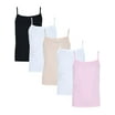 Wonder Nation Girls Cami, 5-Pack, Sizes S-XL - Walmart.com