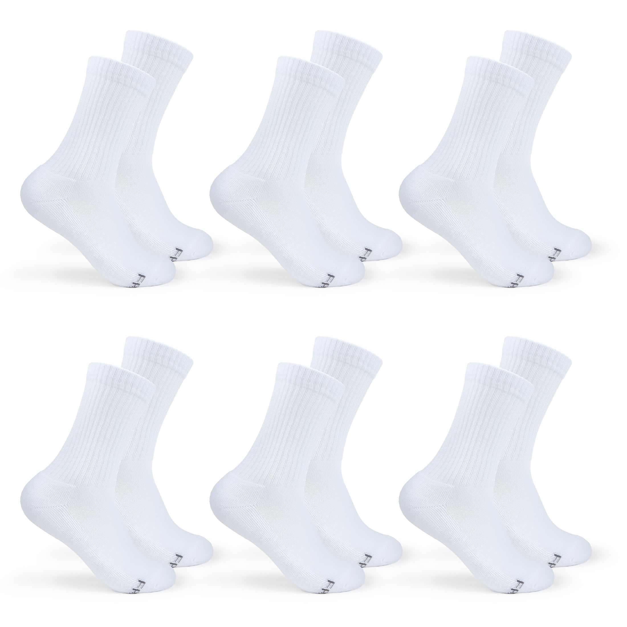 Fruit of the Loom All Day Comfort Women's Socks, Sizes 4-12, 6-Pack ...