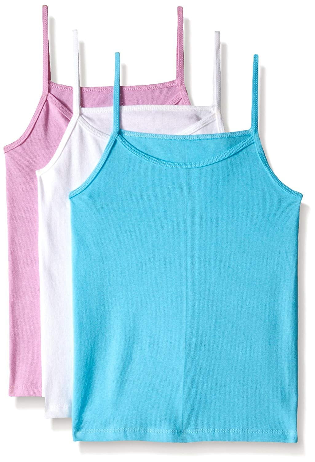 Fruit of the Loom Big Girls' White or Assorted Cami Pack of 3 - Walmart.com