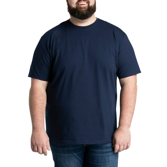 Fruit of the Loom Big Men's Eversoft Crew T-Shirt - Walmart.com