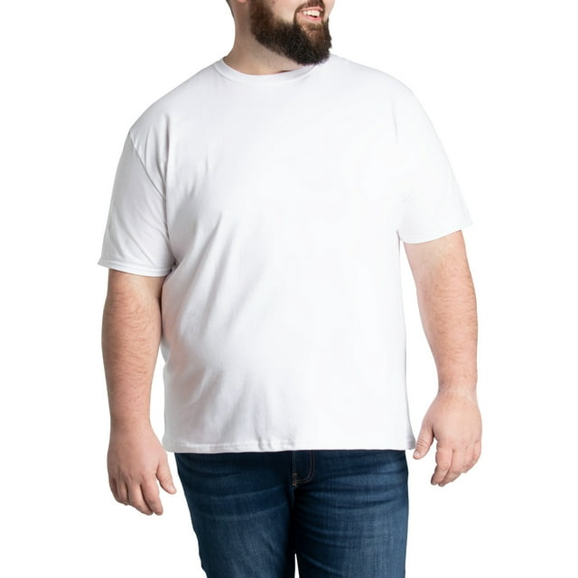 Fruit of the Loom Big Men's Eversoft Crew T-Shirt - Walmart.com
