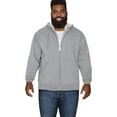 Fruit of the Loom Men's EverSoft Fleece Full Zip Hoodie Jacket, Sizes S-3XL - Walmart.com