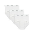 Fruit of the Loom Big Men's White Briefs, 3-Pack, Sizes 2XB-5XB ...