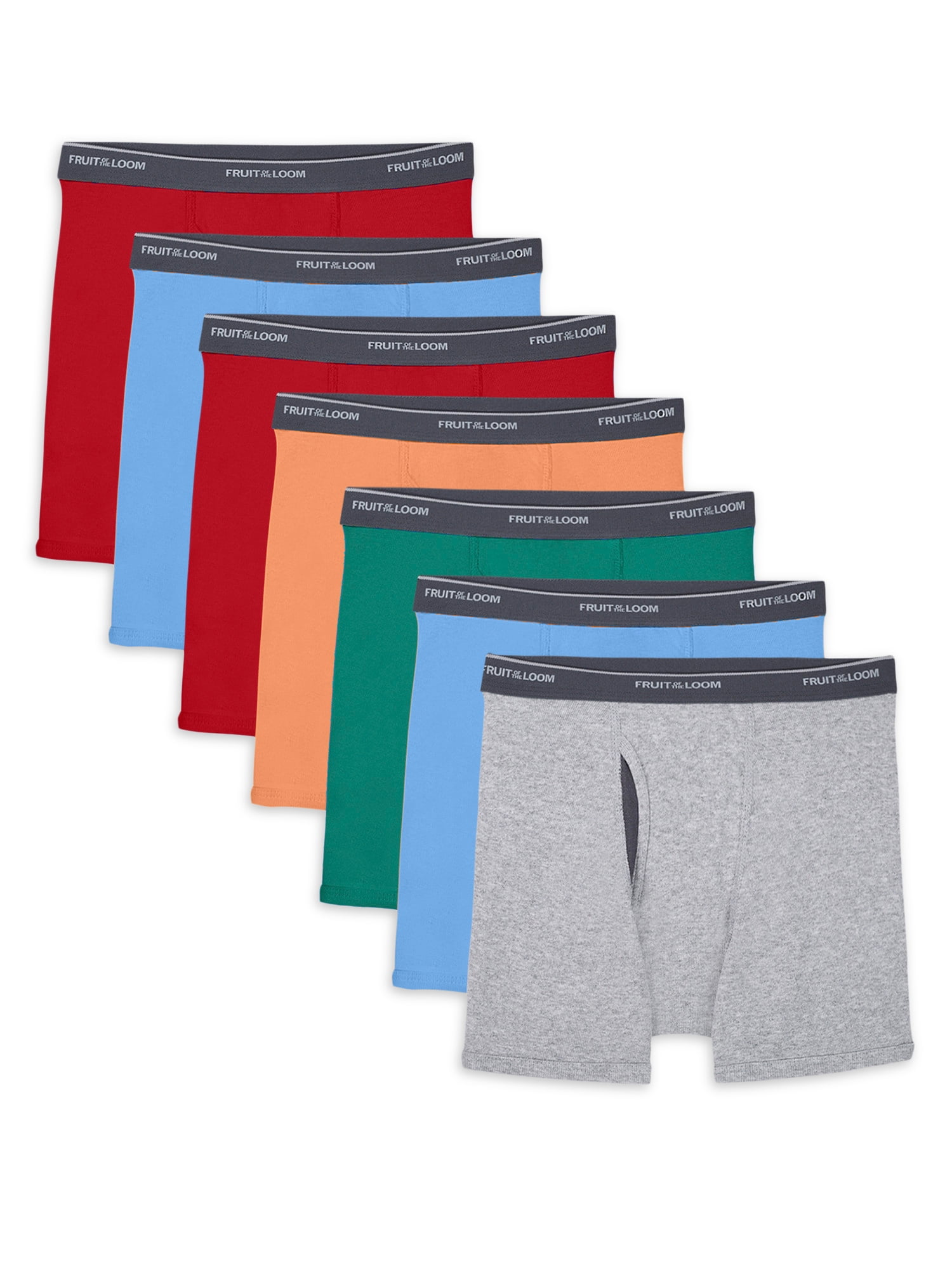 Fruit of the Loom Boys' CoolZone Boxer Briefs, 7 Pack, Sizes S-XL ...
