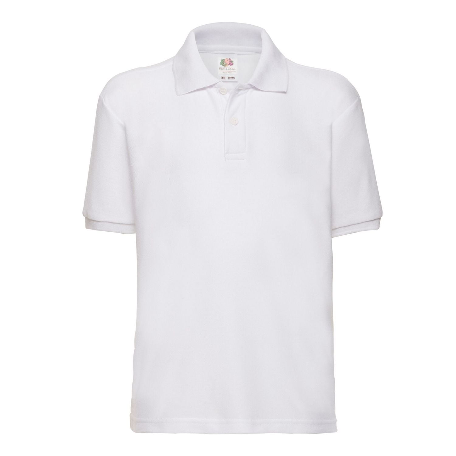 Fruit of the Loom Boys/Girls 65/35 Pique Polo Shirt - Walmart.com