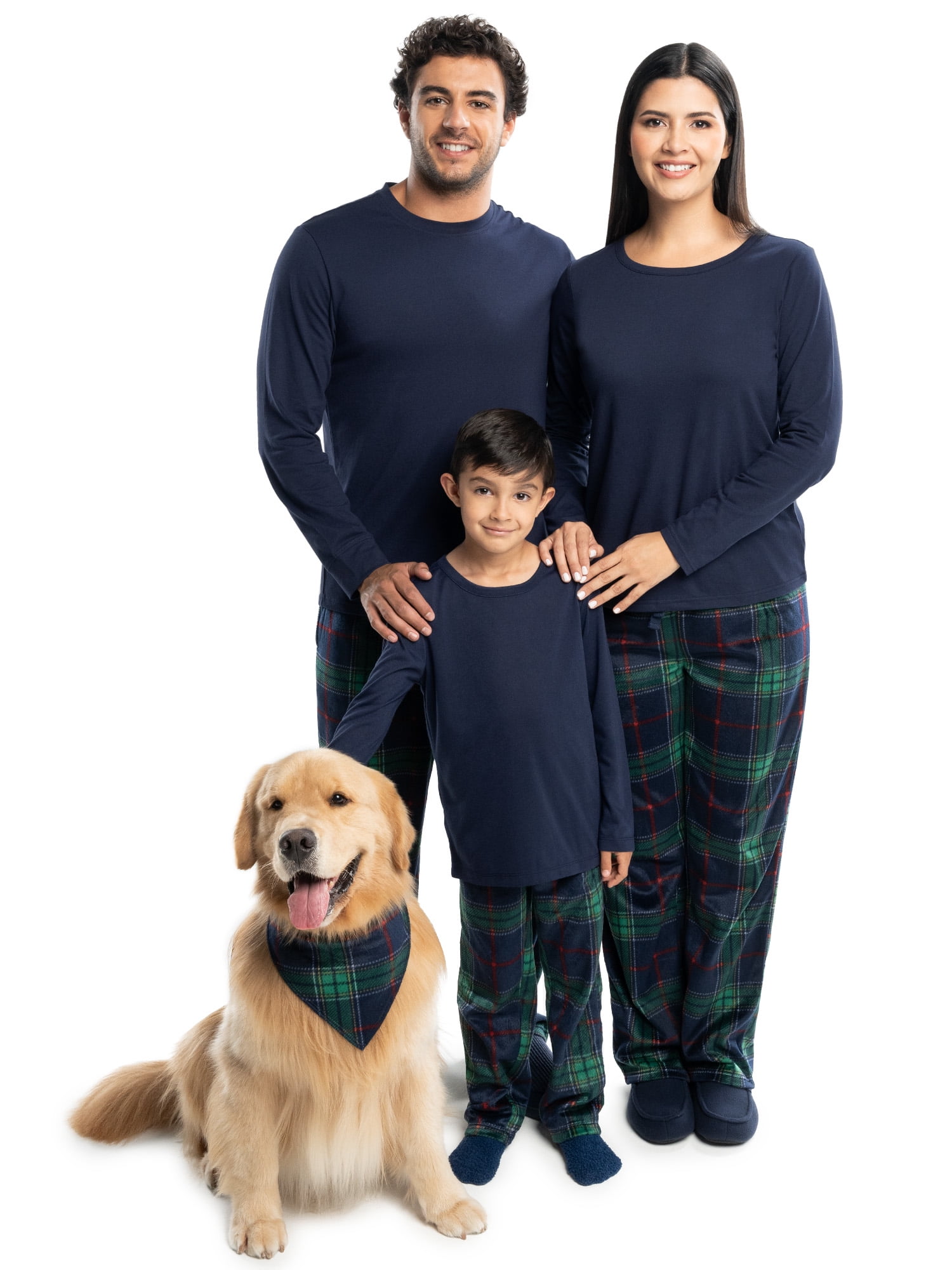 Fruit of the Loom Christmas Holiday Family Matching Fleece Pajama Sleep ...