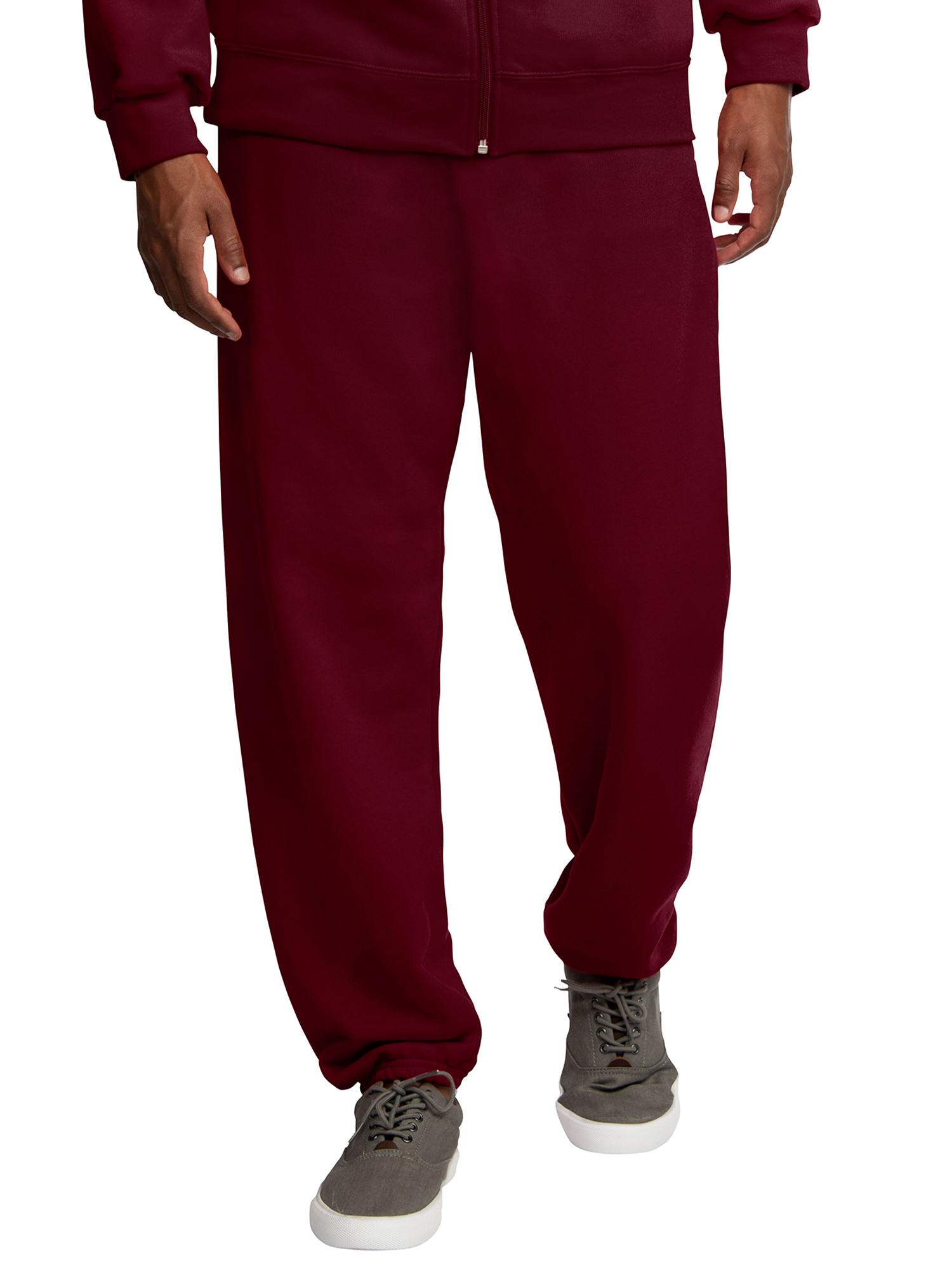 Men's Dual Defense Elastic Bottom Sweatpants - Walmart.com
