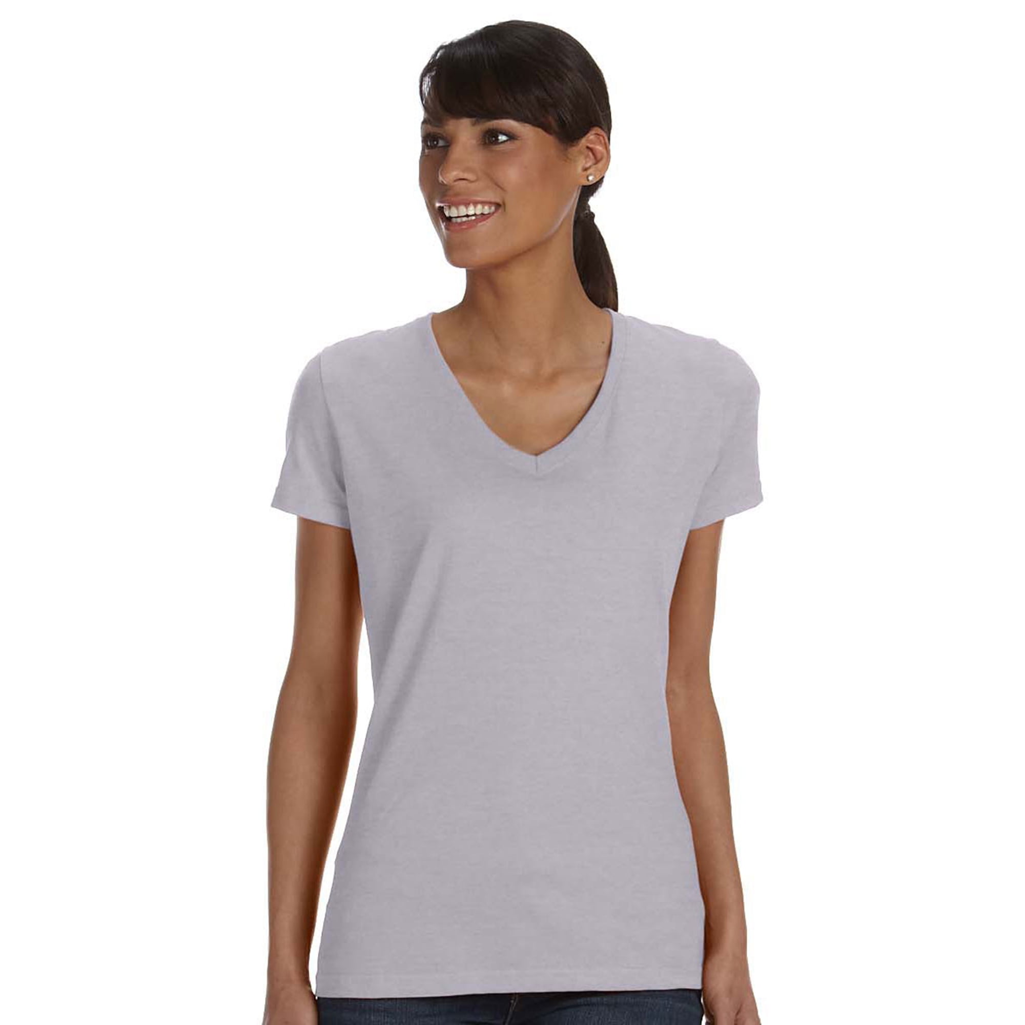 Fruit of the Loom Fl L39Vr Lad 5Oz Hd Ctn Vnk T - Walmart.com