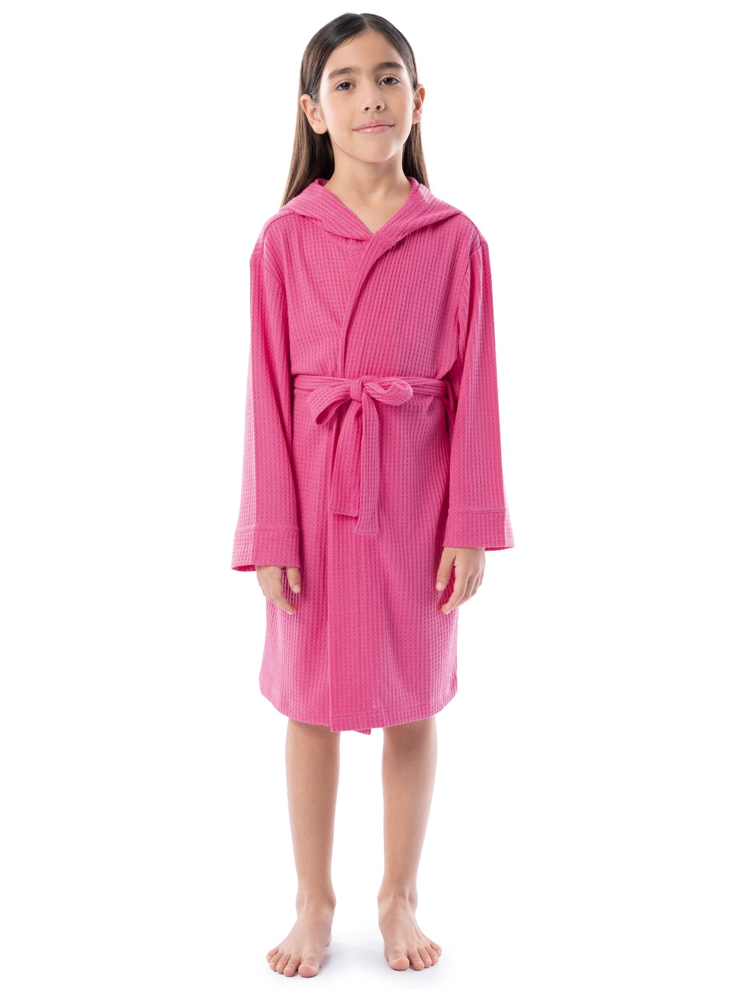 Fruit of the Loom Girl's Classic Core Sleep Waffle Robe, Sizes 4/5 -14/ ...