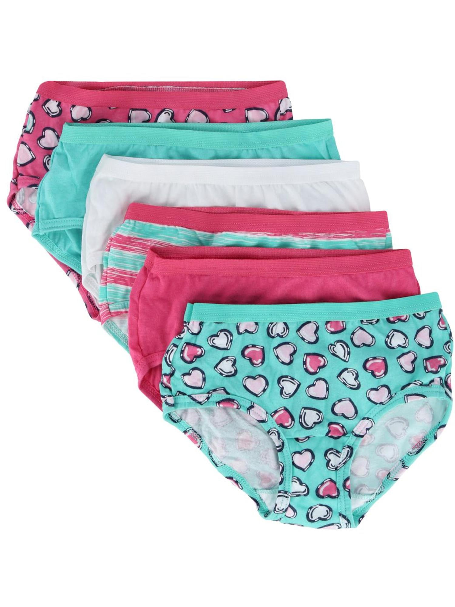 Fruit of the Loom Girls Eversoft Panty Briefs, Assorted Colors, Size 14 ...