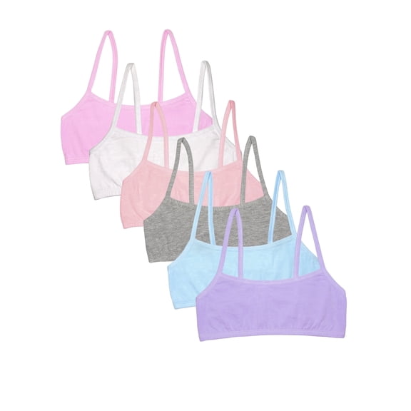 Fruit of the Loom Women's Spaghetti Strap Cotton Sports Bra - All-Day ...
