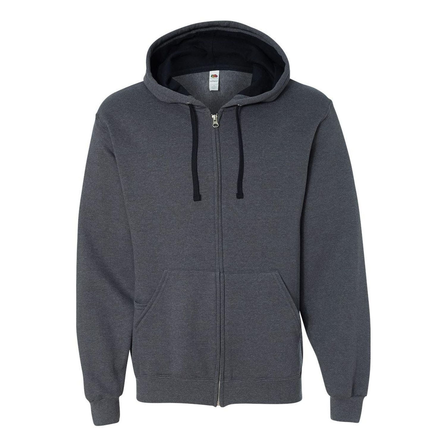 Fruit of the Loom Hoodie SF73R Men's 7.2 oz. Sofspun Full-Zip Hooded Sweat Shirt - Walmart.com