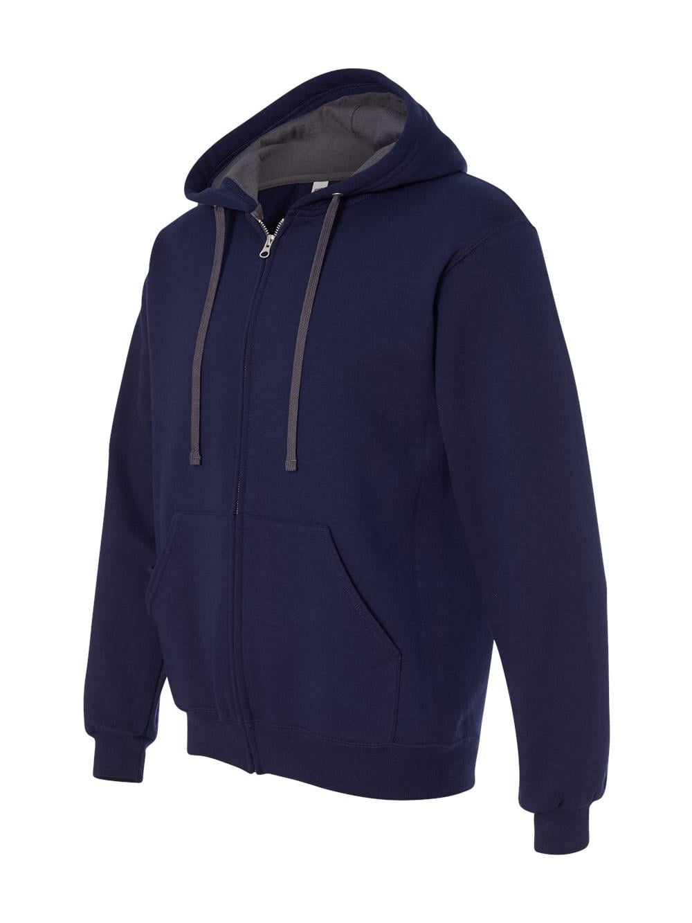 Fruit of the Loom Hoodie SF73R Men's 7.2 oz. Sofspun Full-Zip Hooded Sweat Shirt - Walmart.com
