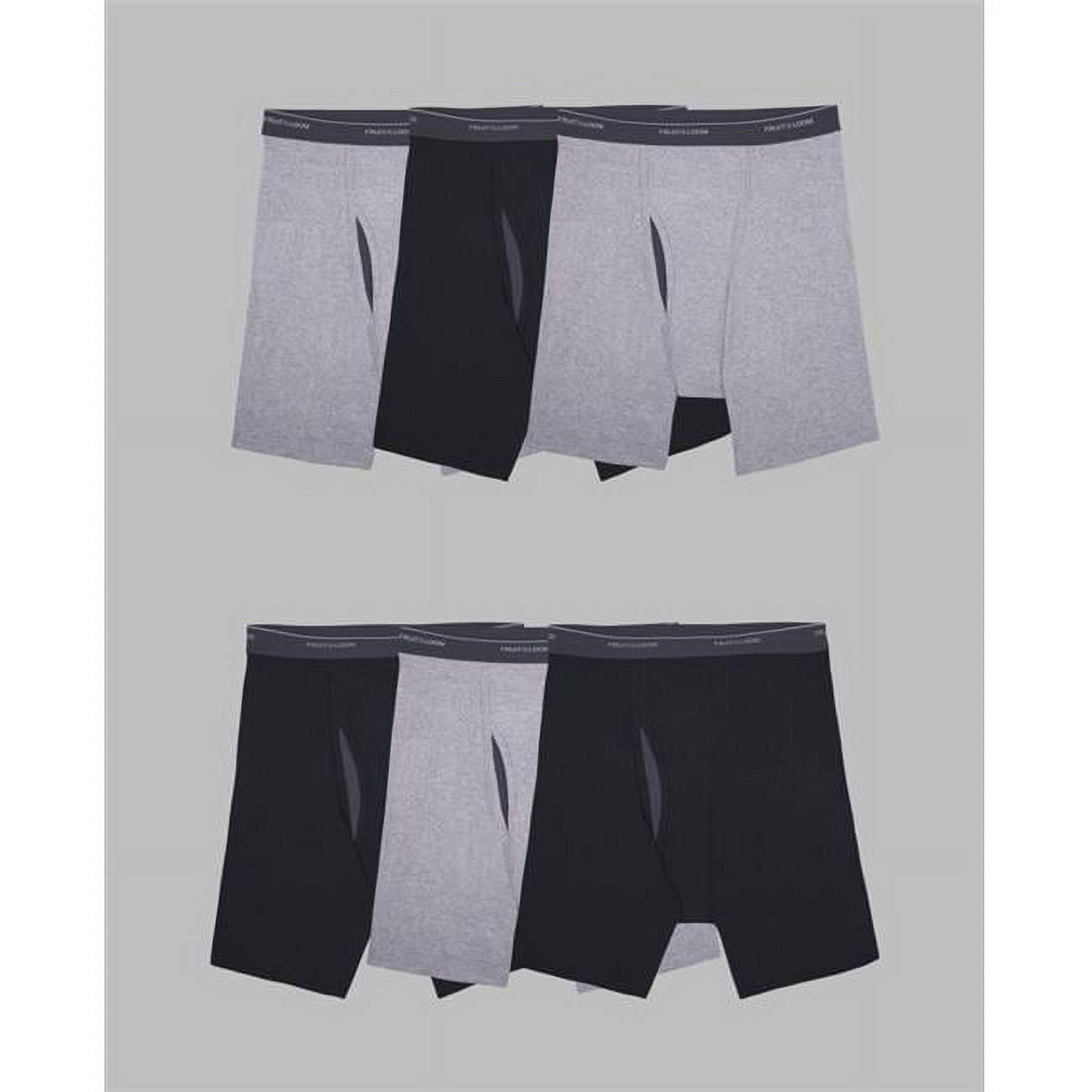 Fruit of the Loom Men Mid Rise Eversoft CoolZone Fly Boxer Briefs ...
