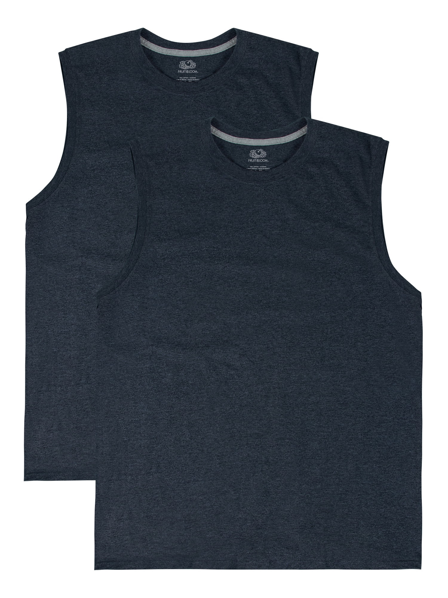 Fruit of the Loom Men's 360 Breathe 2-Pack Muscle Shirt, Premium Soft & Odor-Control - Walmart.com