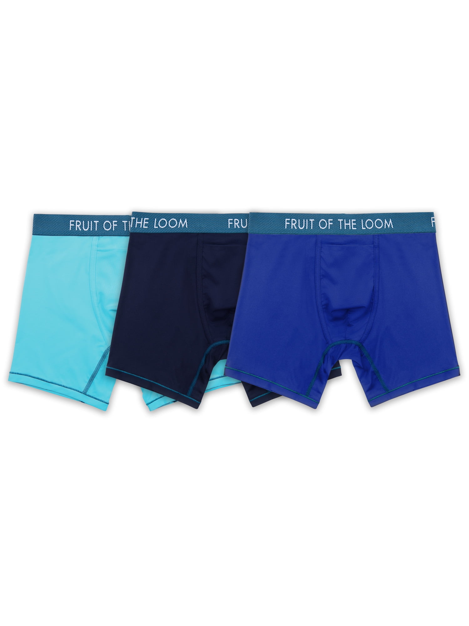 Fruit of the Loom Men's 360 Stretch Performance Active Mesh Zones Boxer ...