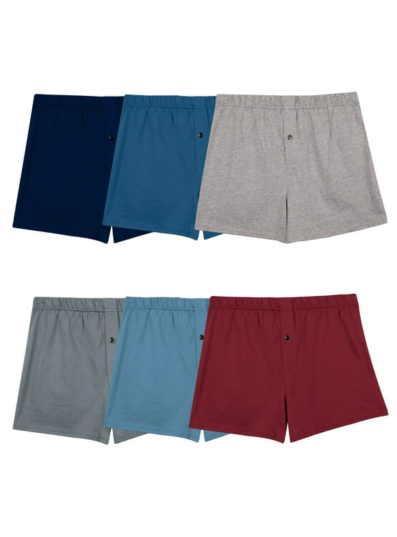 Fruit of the Loom Boxers in Fruit of the Loom Underwear for Men - Walmart.com