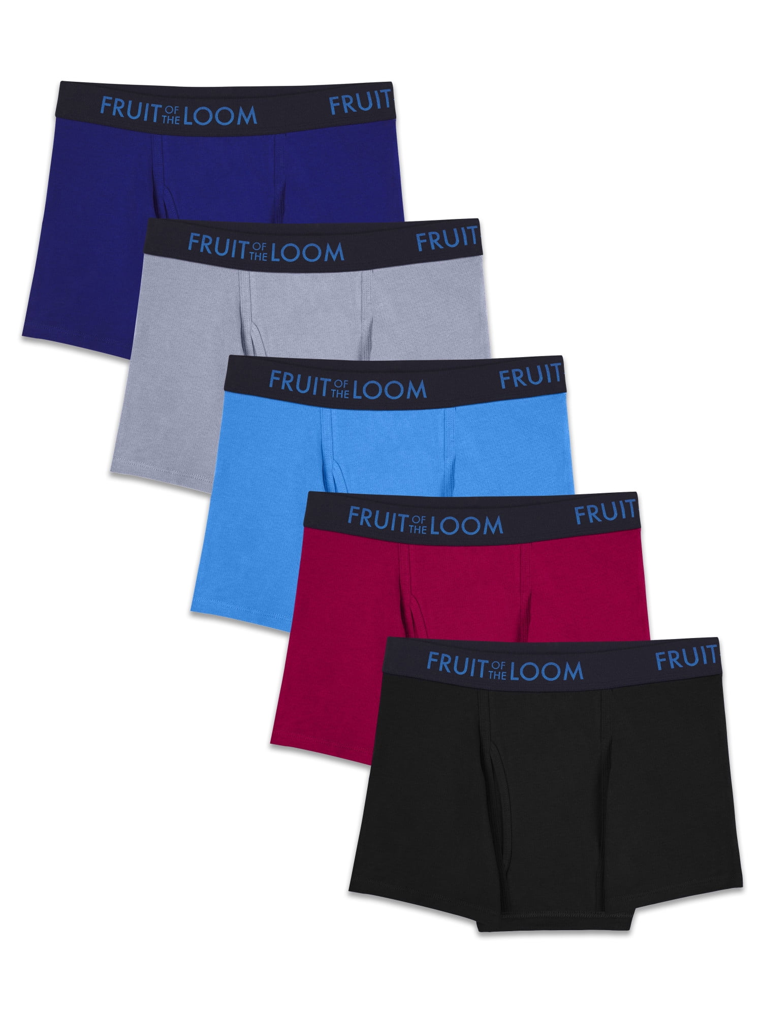 Fruit of the Loom Men's Breathable Cotton Micro-Mesh Assorted Short Leg ...