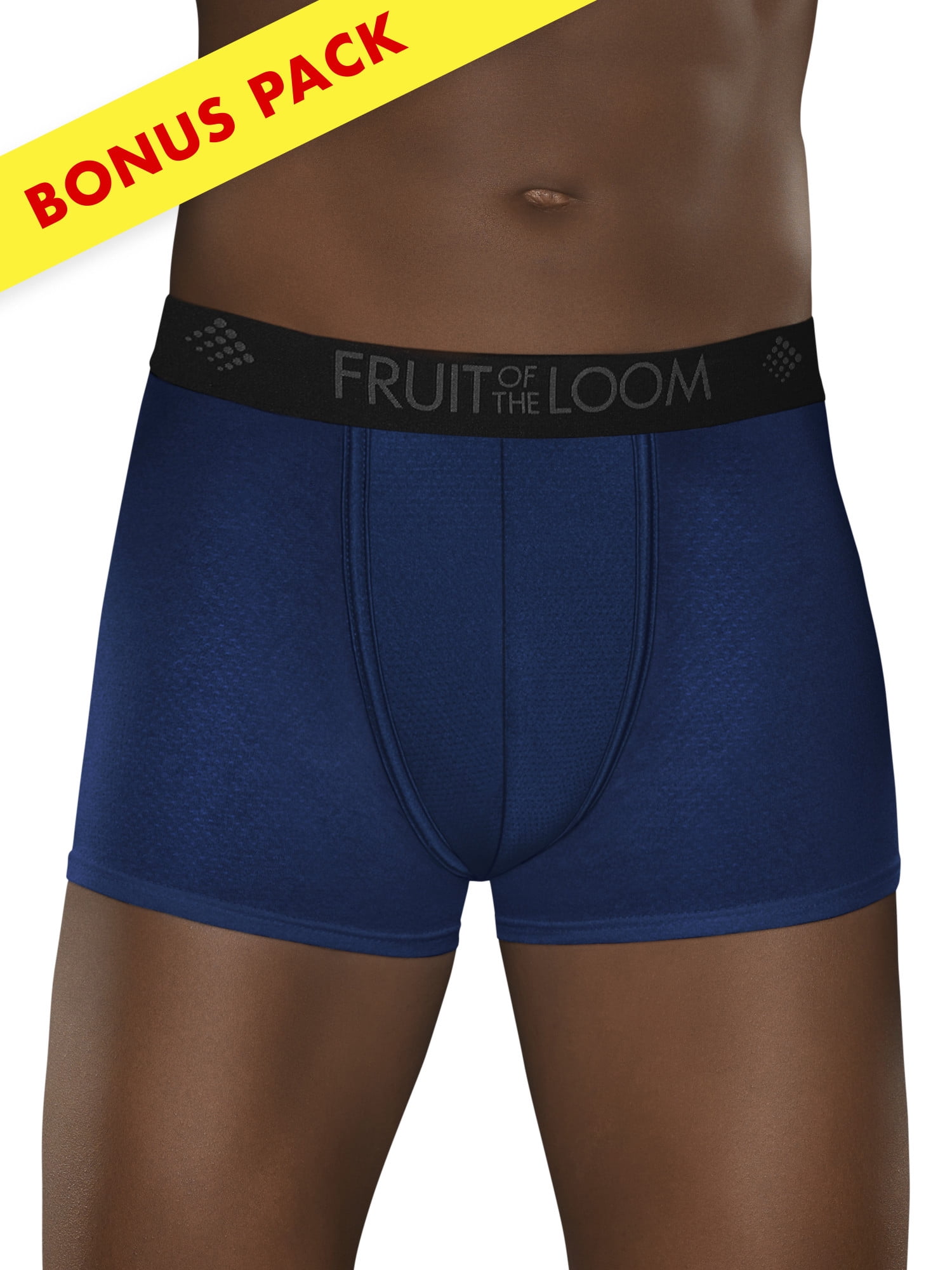 Fruit of the Loom Men's Breathable Lightweight Short Leg Boxer Briefs ...