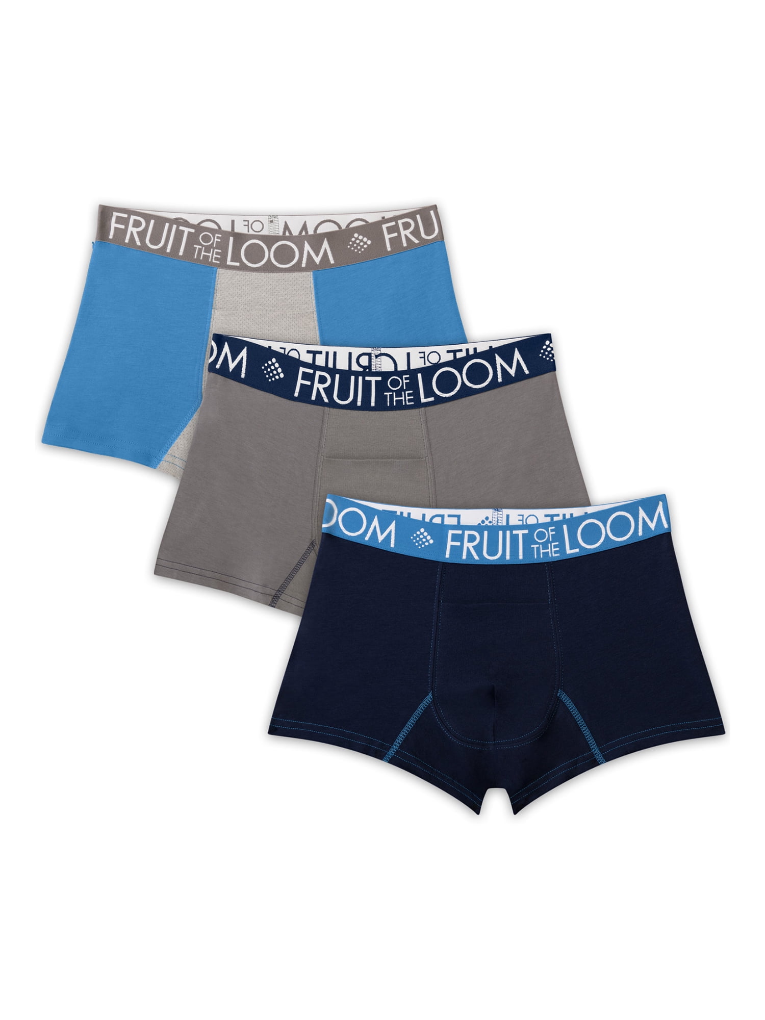 Fruit of the Loom Men's Breathable Performance Short Leg Boxer Briefs ...