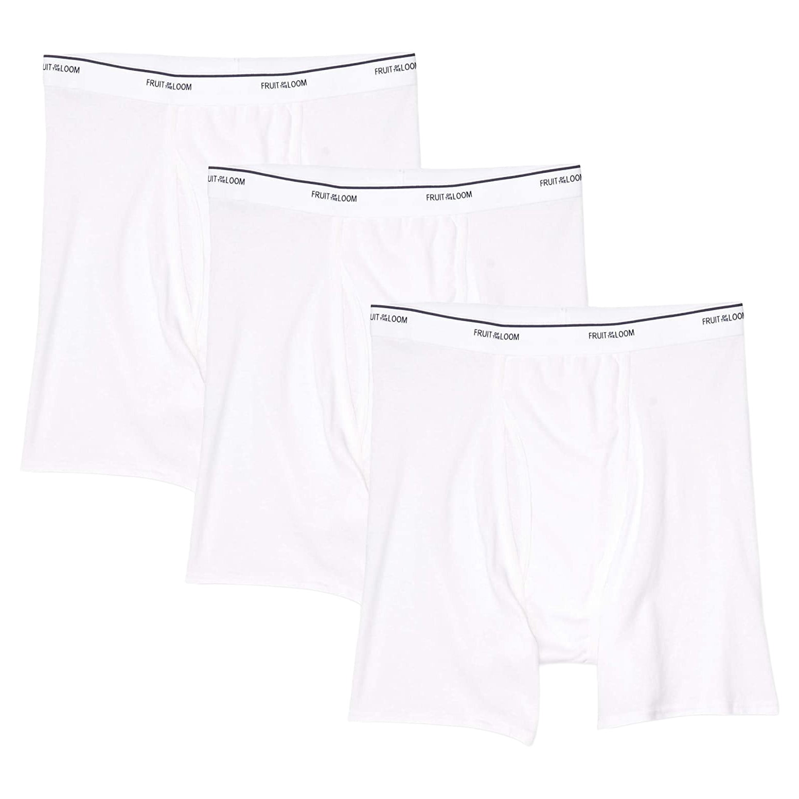 Fruit of the Loom Men's CoolZone Fly Boxer Briefs, 3 Pack, No Pinch ...